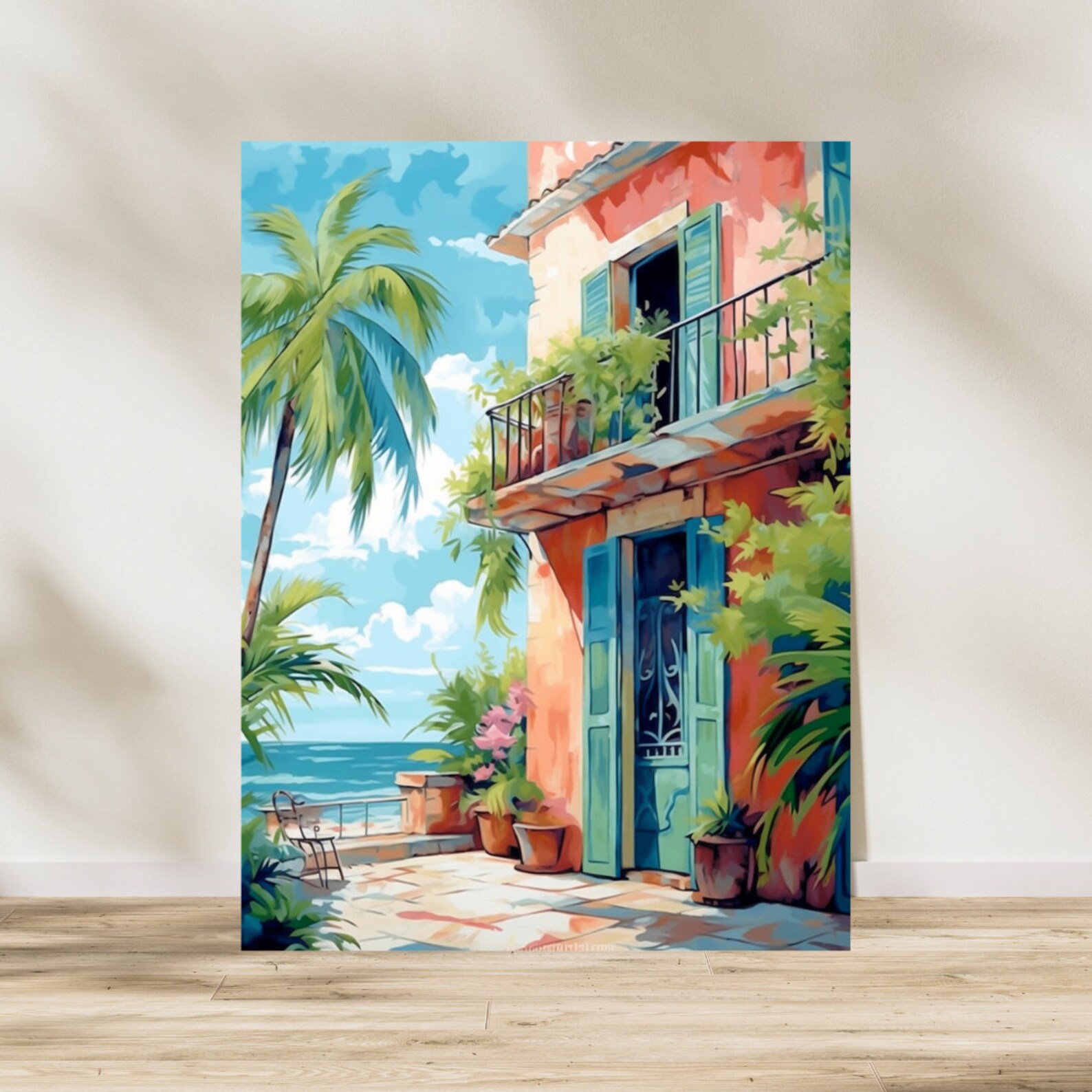 Havana Watercolor Print Cuba Travel Gift Cuban Wall Art Caribbean ...