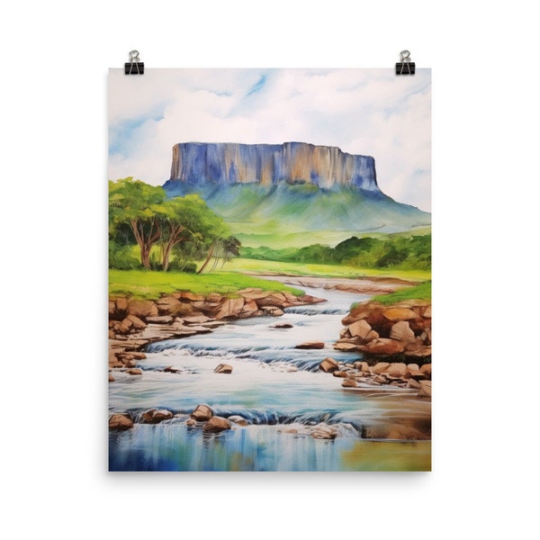 Mount Roraima Print - Etsy