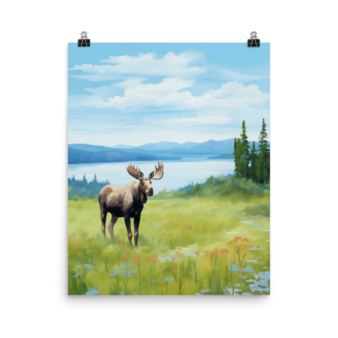 Isle Royale National Park Watercolor Print | US Travel Poster ...