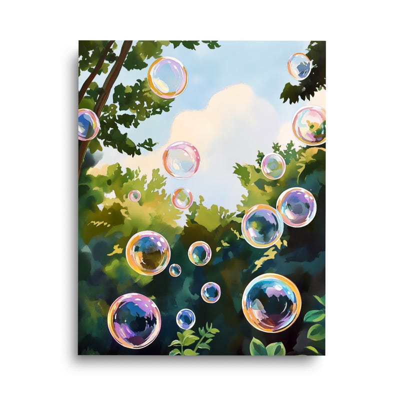 Bubble Art - Etsy