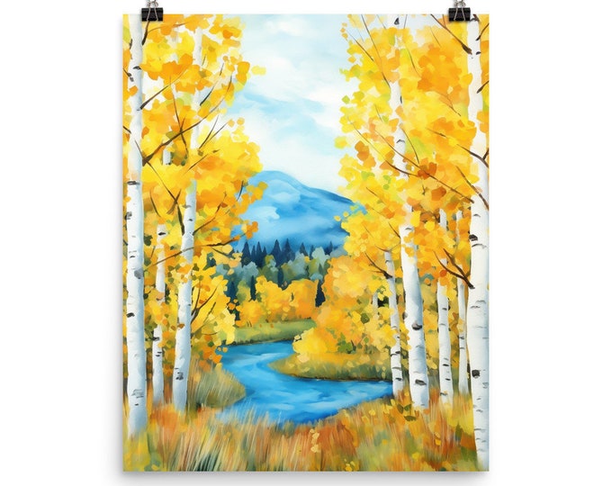 Aspen Colorado Printable Ski Map 16x20, Aspen Colorado Wall Art, Aspen ...