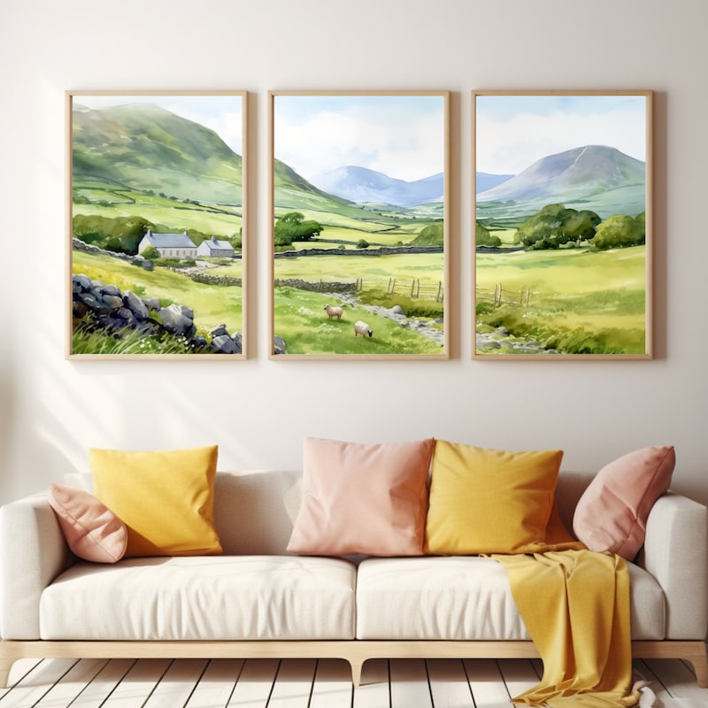 Ireland Prints 3 Set - Etsy