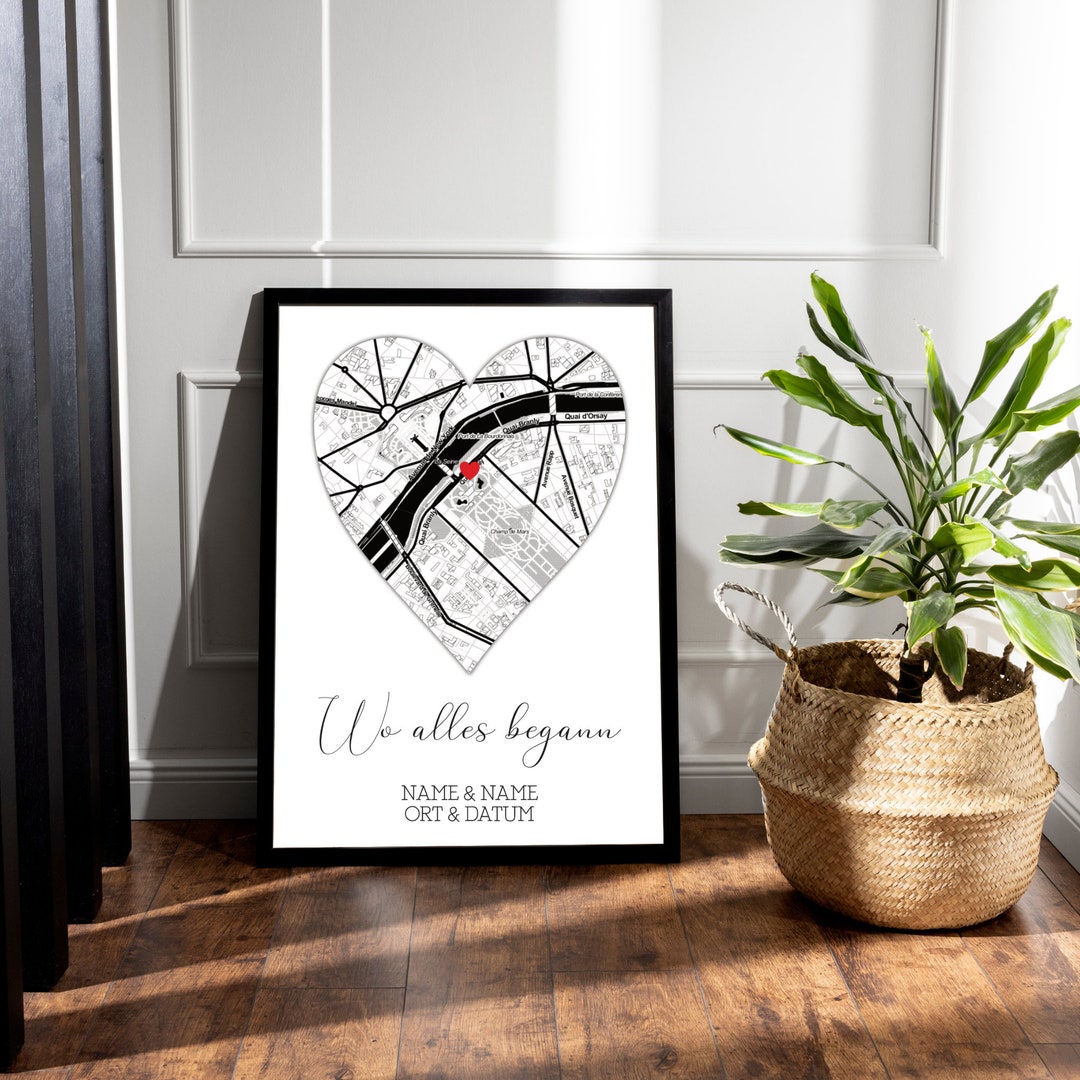 Mountiki® Where It All Began Gift Poster WITH Picture Frame Black ...