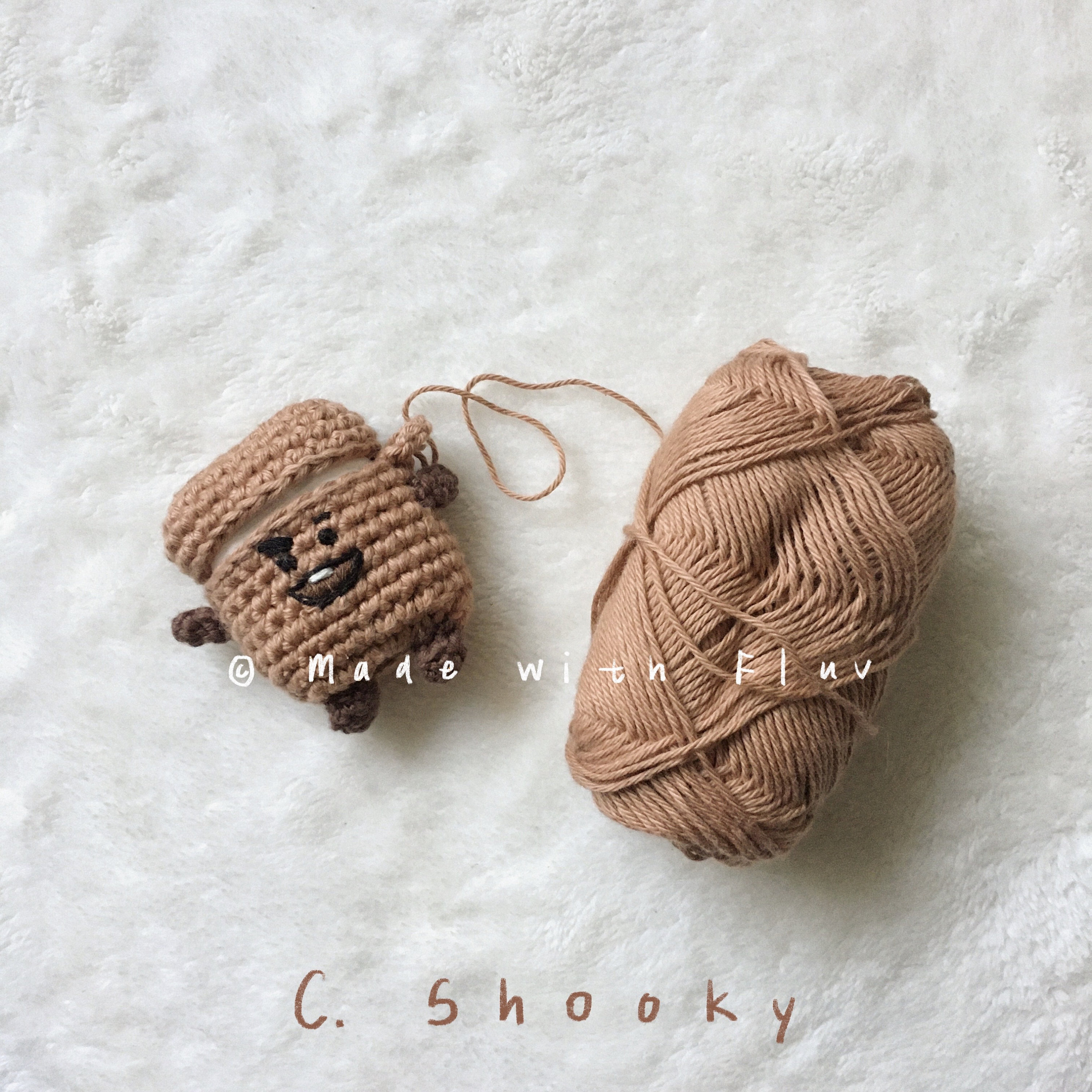 BTS BT21 Handmade Crochet AirPod Case - Etsy UK