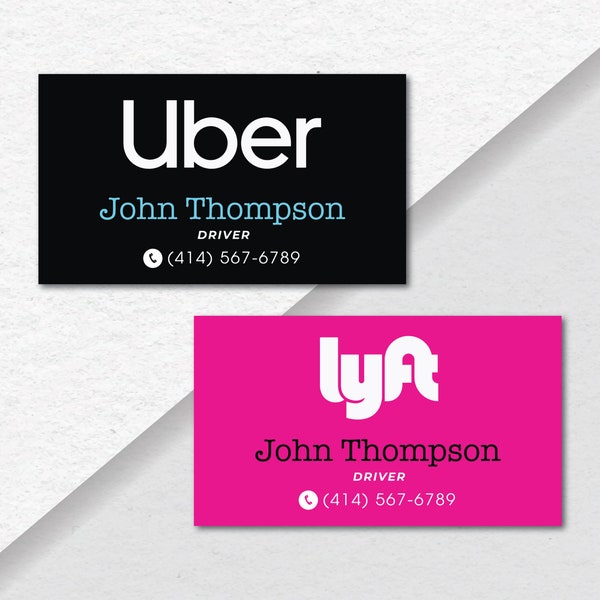 Uber Lyft Sign - Etsy