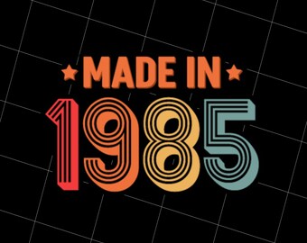Made in 1985 - Etsy