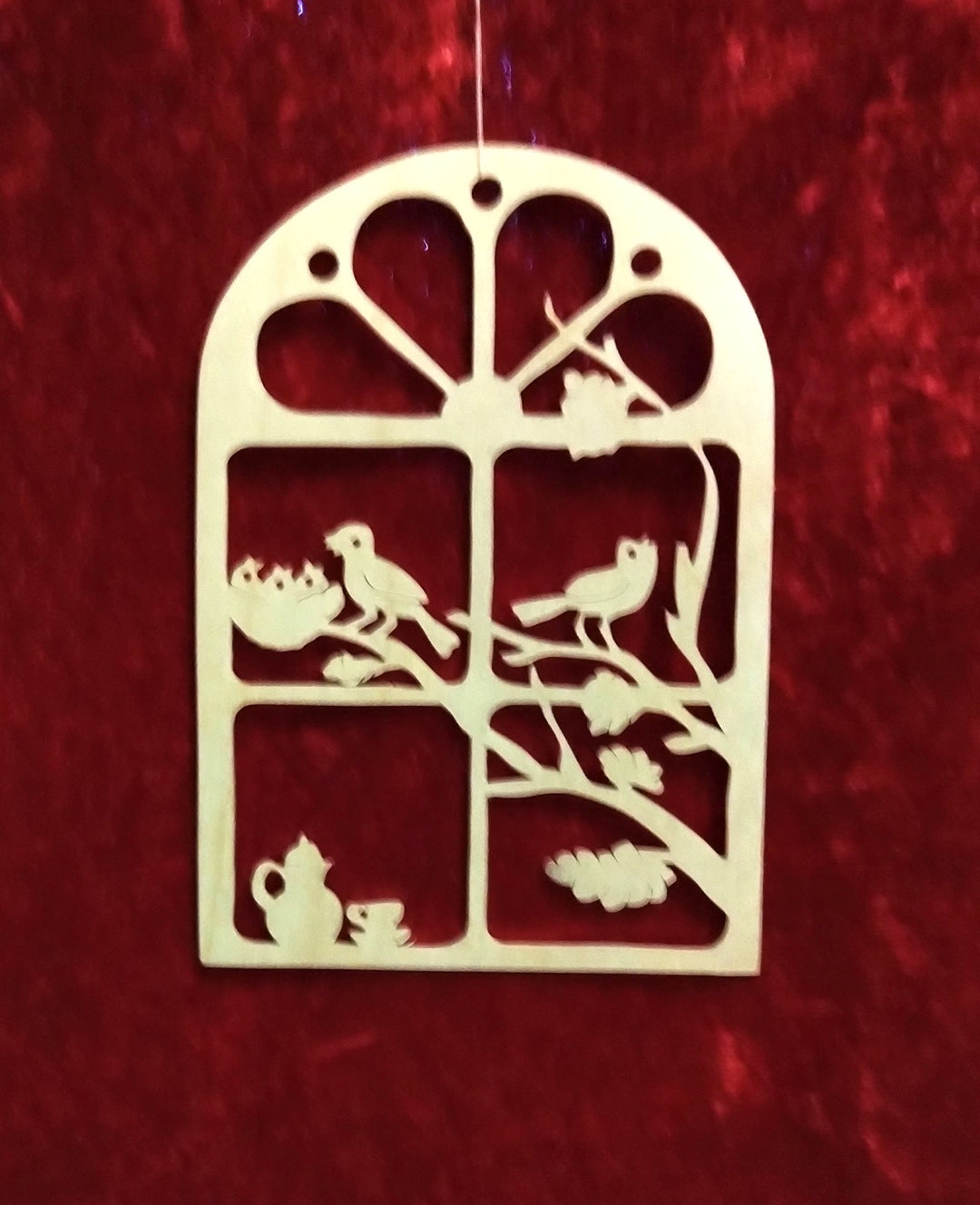 Window Picture Birds in the Window Light as a Feather Spring Window ...