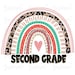Second Grade Rainbow Png School Rainbow Clipart Second Grade - Etsy