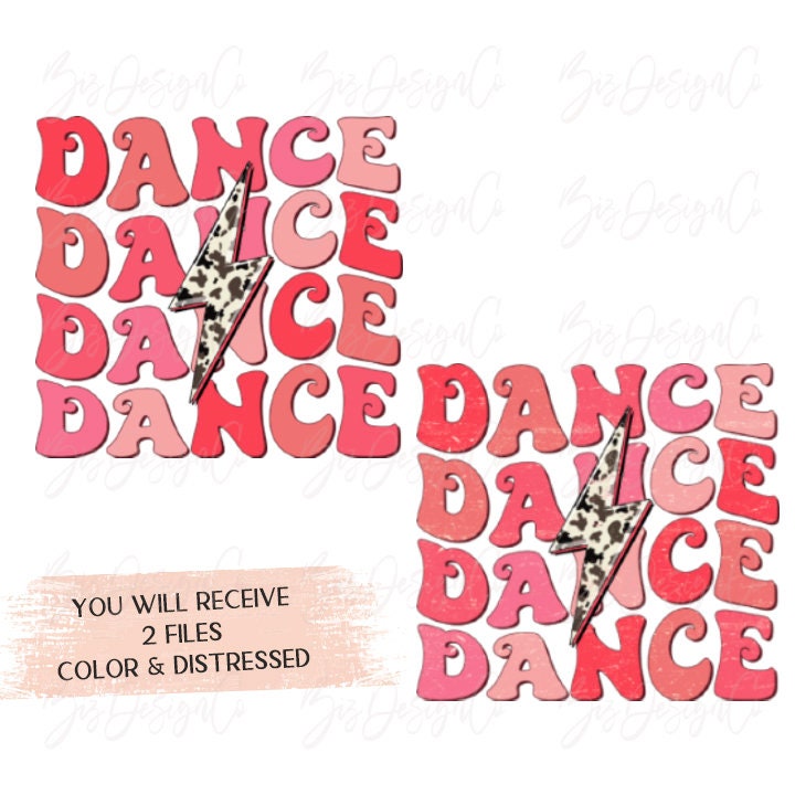 Dance Png Dance Sublimation Designs Downloads Cow Print - Etsy