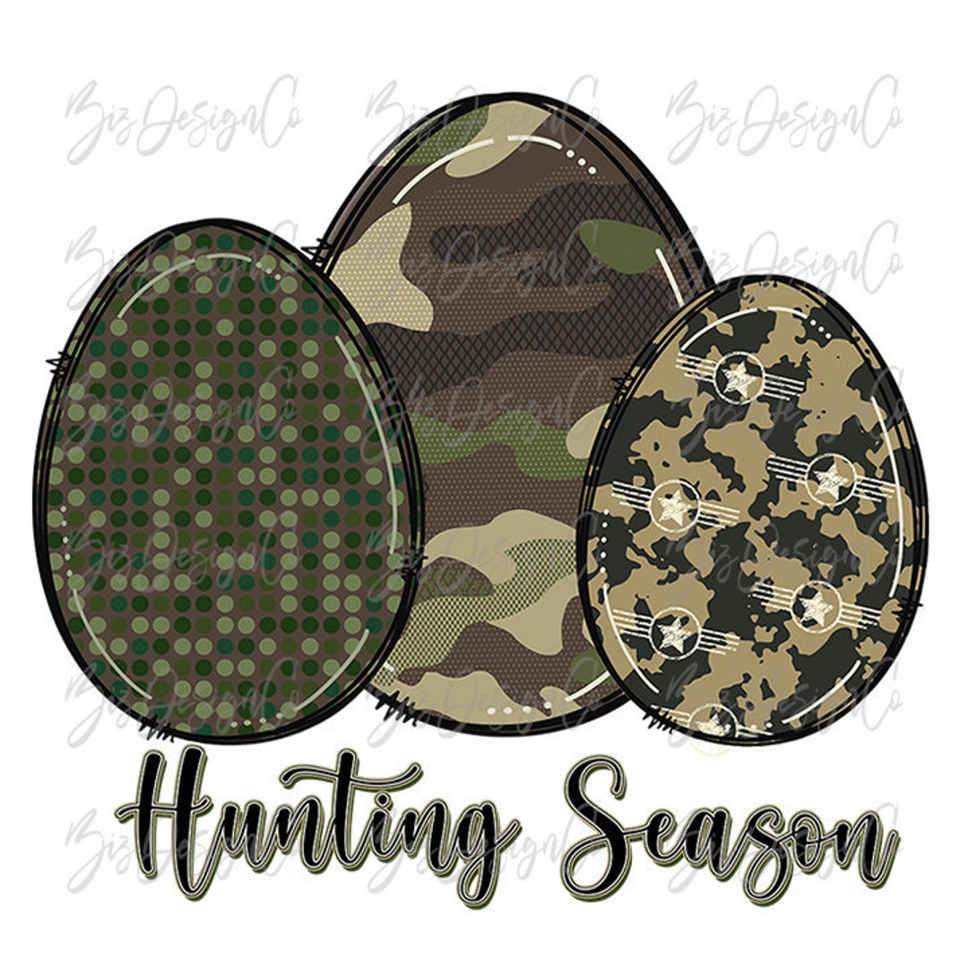 Camouflage Easter Sublimation Designs Downloads, Armed Forces Army Camo Boy Easter Eggs Clipart ...