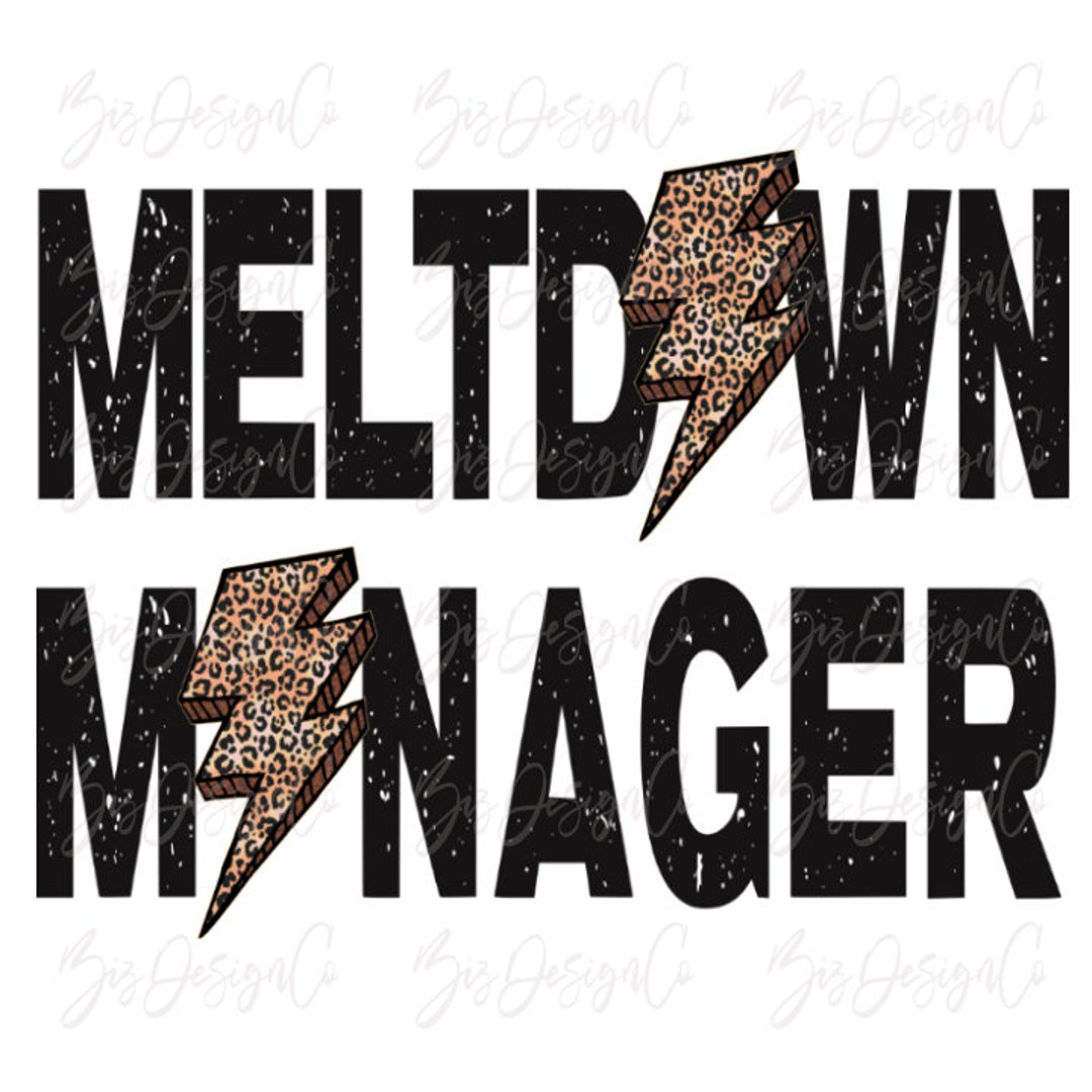 Meltdown Manager Png, Leopard Sublimation Designs Downloads, Office ...