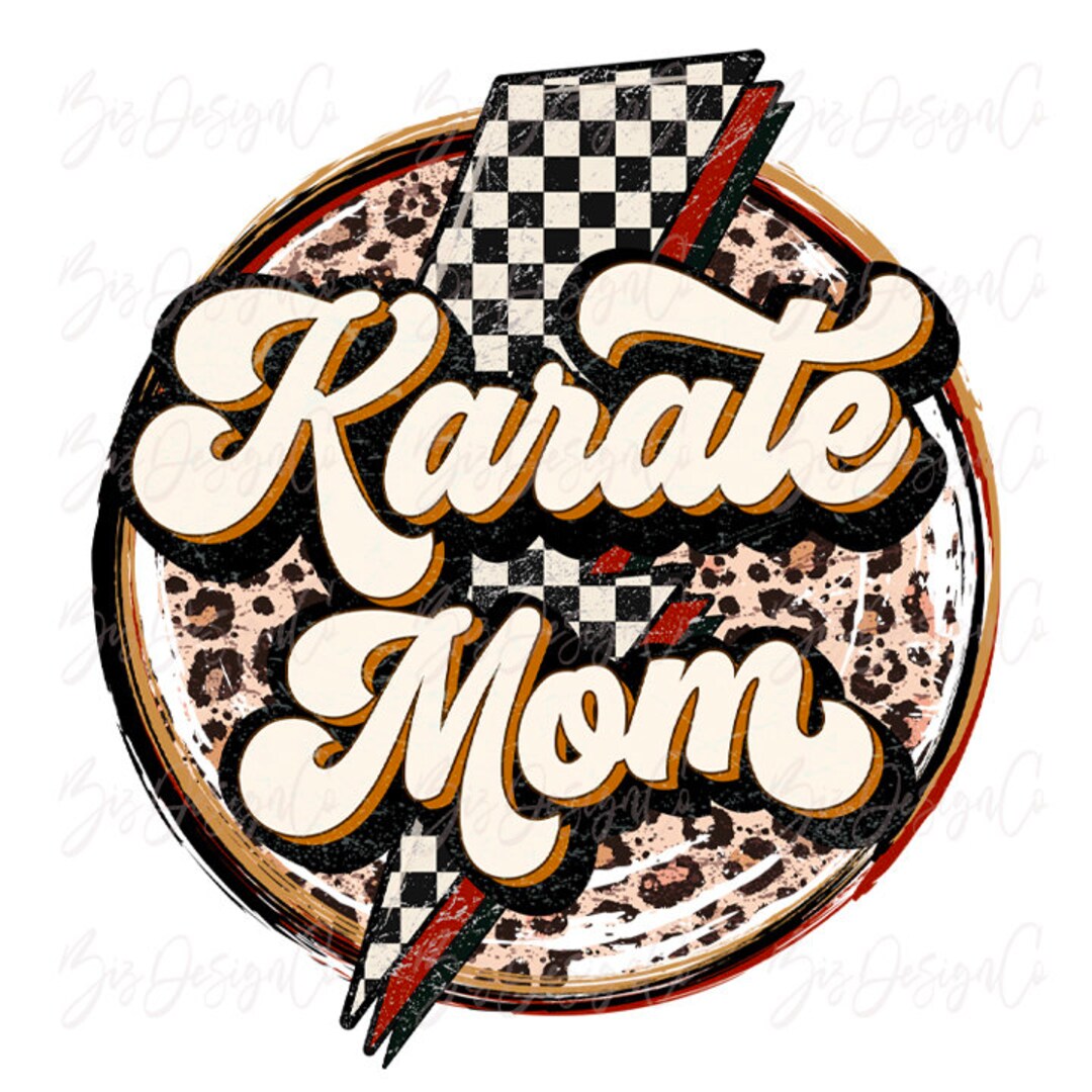 Karate Mom Png, Cheetah Leopard Powerlifting Sublimation Designs ...