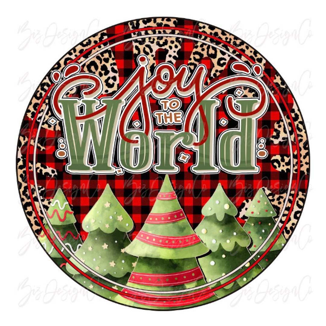 Joy to the World Png, Merry Christmas Sublimation Designs Downloads ...