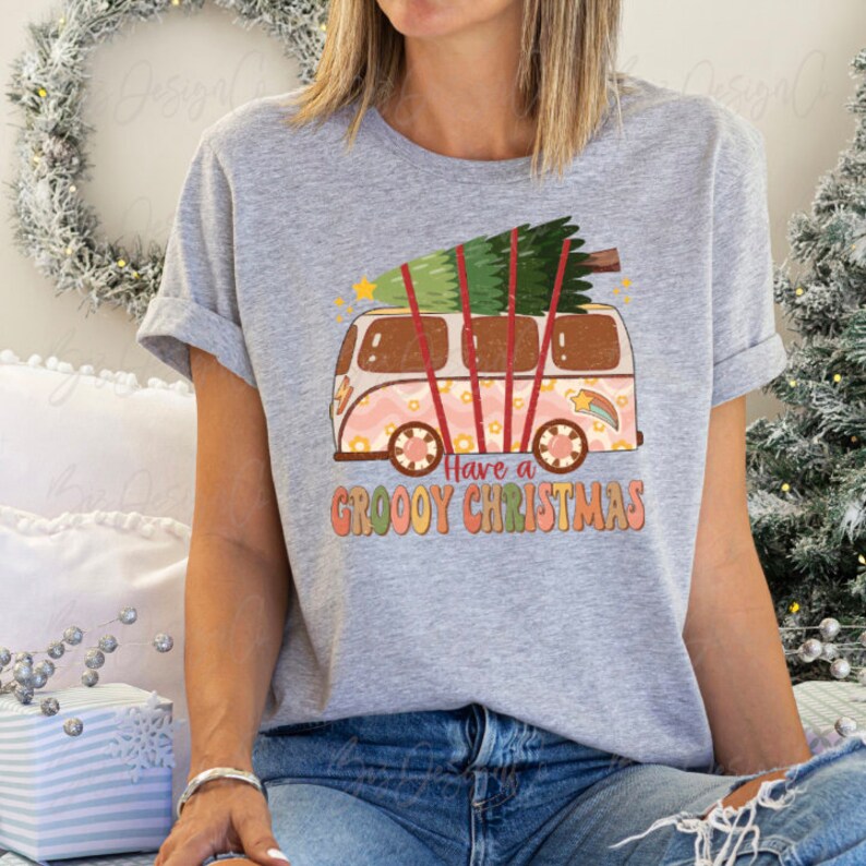 Have a Groovy Christmas Png, Groovy Christmas Sublimation Designs ...