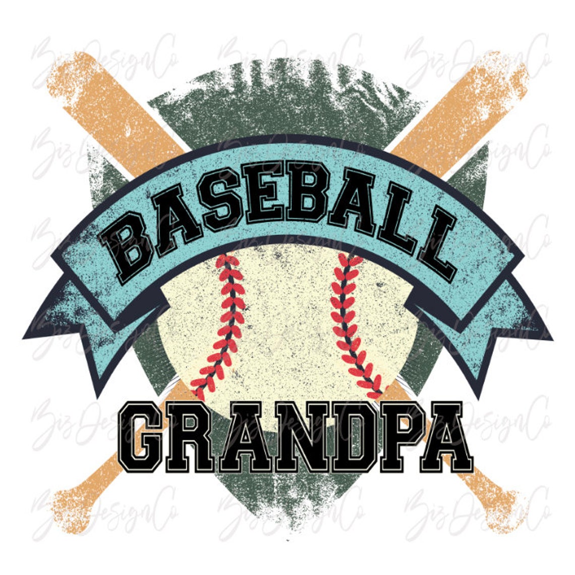 Retro Baseball Grandpa Png, Vintage Baseball Sublimation Designs ...