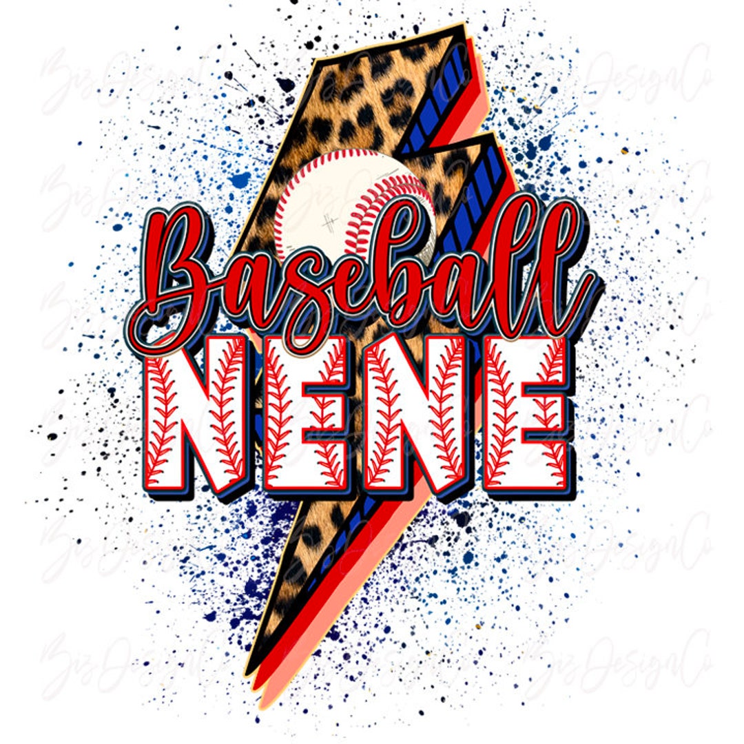 Baseball Nene Png, Cheetah Leopard Baseball Sublimation Designs ...