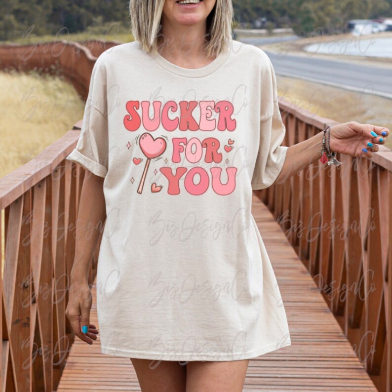 Sucker for You Png Pink Vintage Valentine Sublimation Designs - Etsy