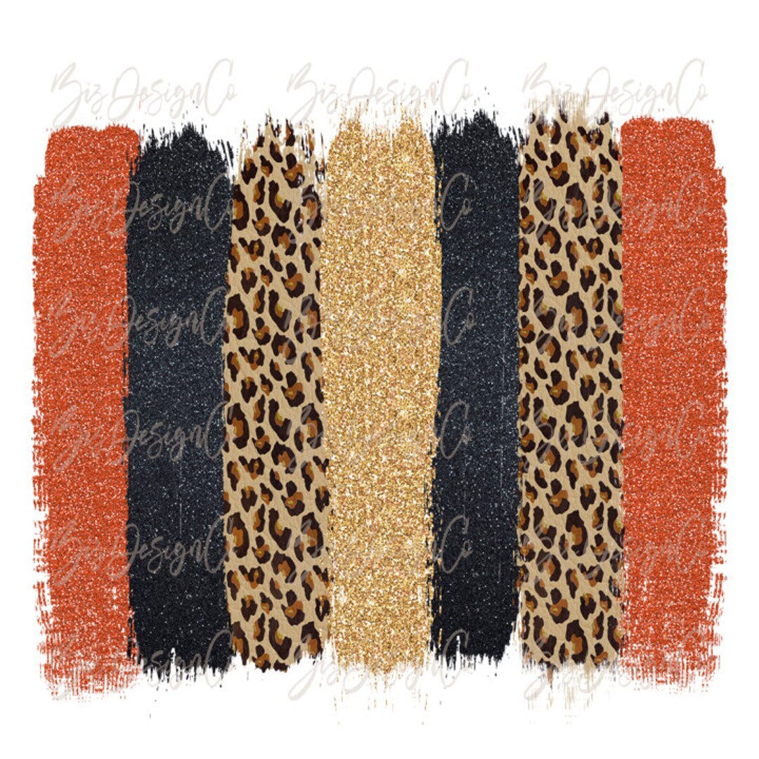 Leopard Brush Stroke Background Png, Leopard Background Sublimation ...