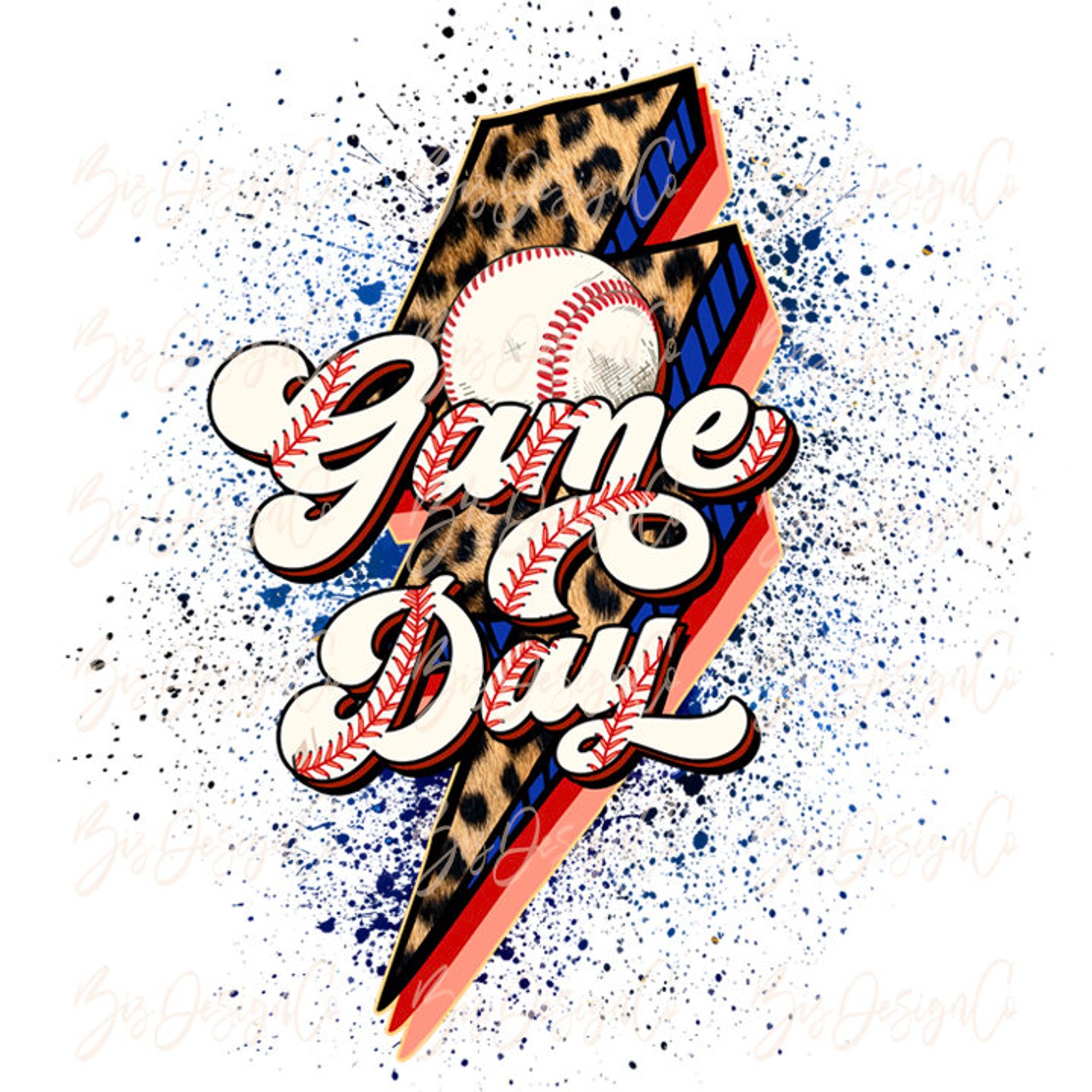 Baseball Game Day is the Best Day Png Leopard Sublimation - Etsy