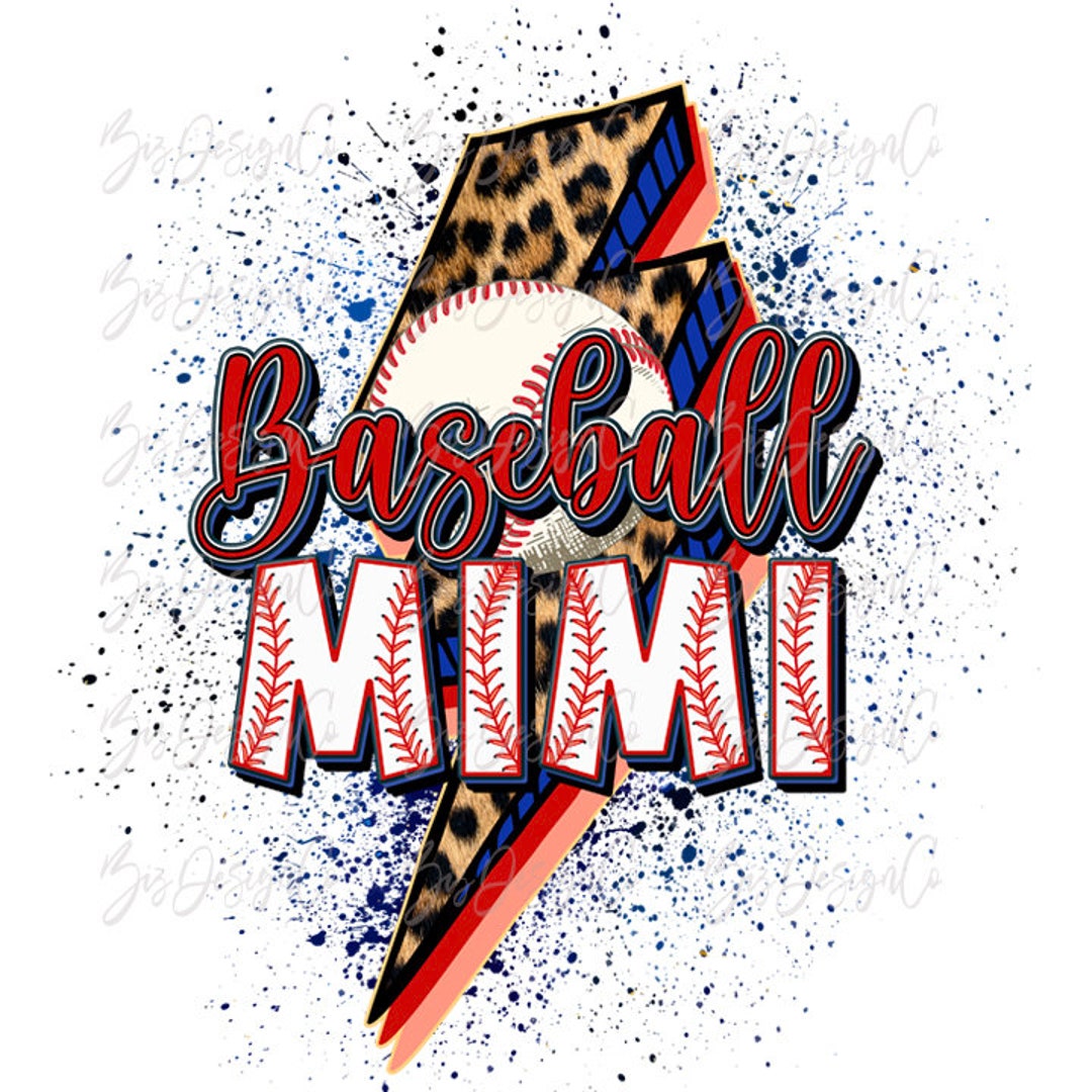 Baseball Mimi Png, Cheetah Leopard Baseball Sublimation Designs ...