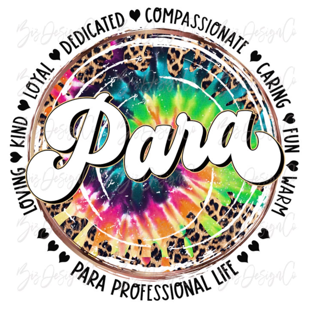 Para Life Png, Leopard Para Sublimation Designs Downloads, Tie Dye Para ...