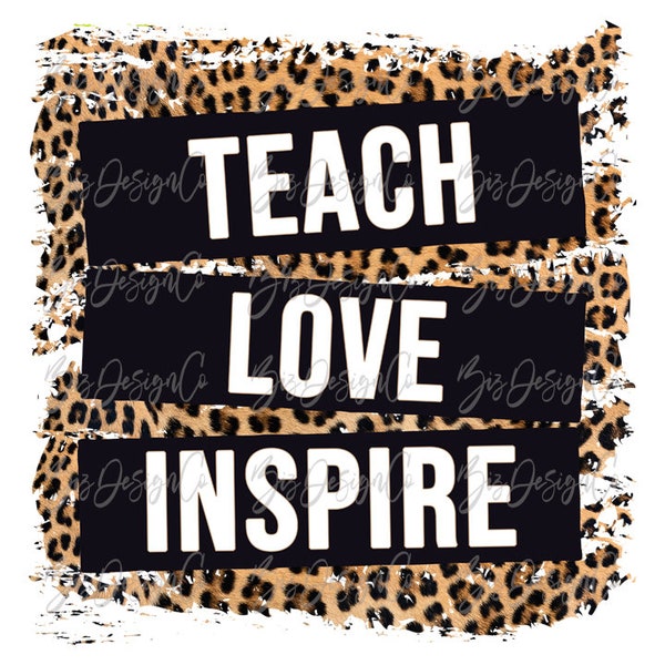 Teach Love Inspire - Etsy