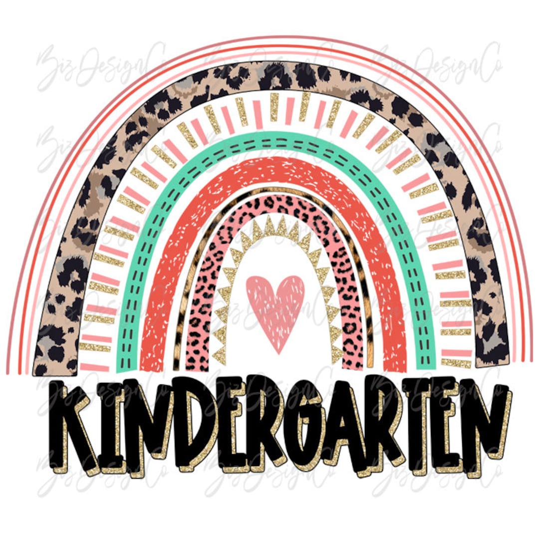 Kindergarten Rainbow Png, School Rainbow Clipart, Kindergarten ...