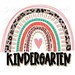 Kindergarten Rainbow Png School Rainbow Clipart Kindergarten - Etsy