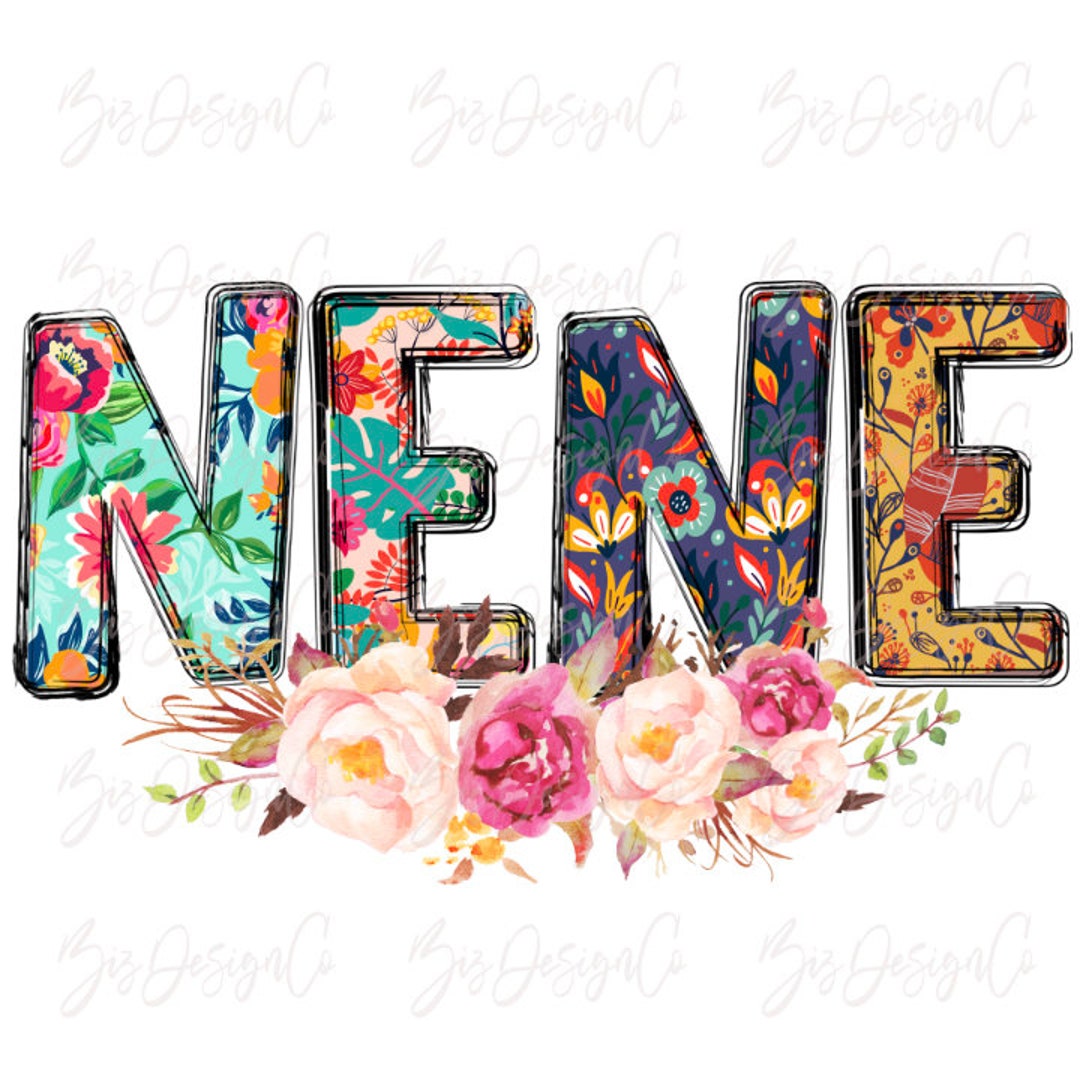 Nene Sublimation Designs Downloads, Grandma Sublimation Files Png ...