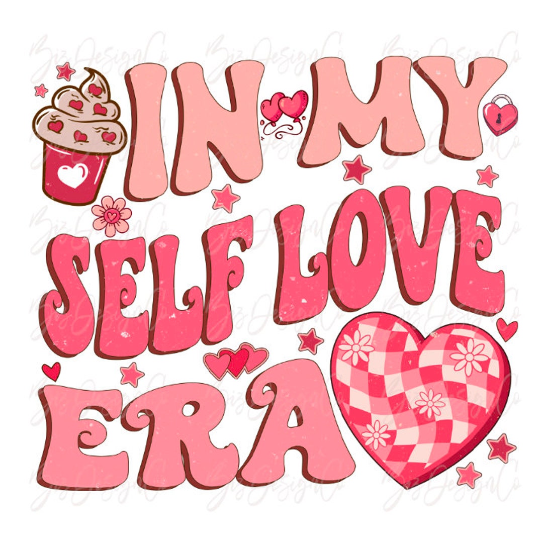 In My Self Love Era Png, Self Love is the Best Love Png, Pink Leopard ...