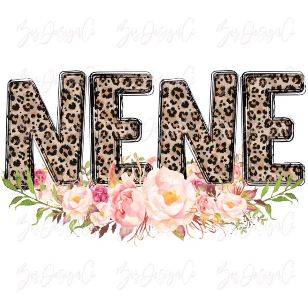 Nene Leopard Png, RETRO Grandma Sublimation Designs Downloads, Retro ...