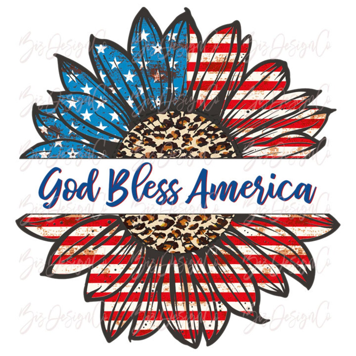 Retro God Bless America Png 4th Of July Sublimation Designs Etsy
