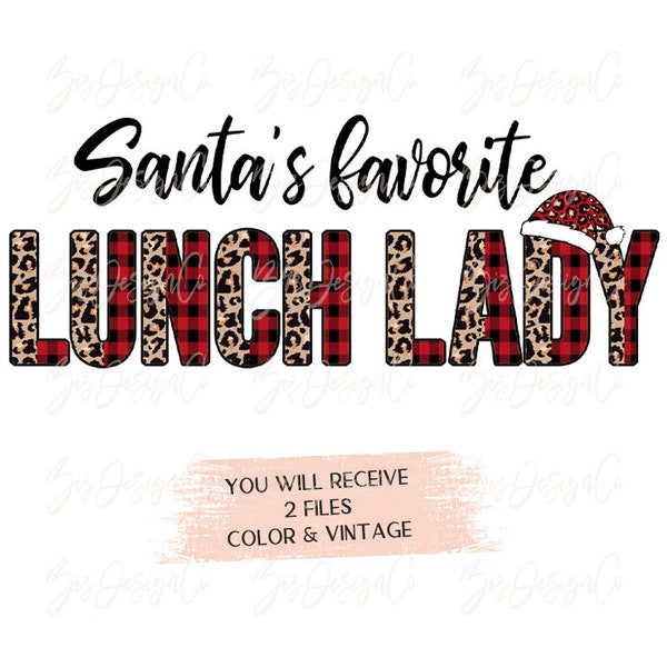 Lunch Lady Christmas Png Etsy
