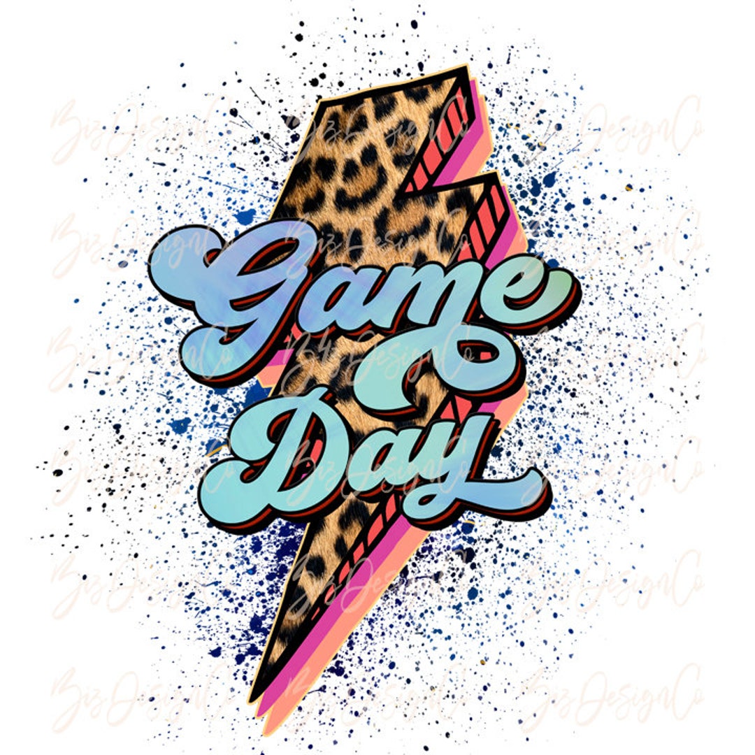 Game Day is the Best Day Png, Leopard Sublimation Designs Downloads ...