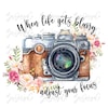 Watercolor Floral Photography Camera Sublimation Designs Downloads ...