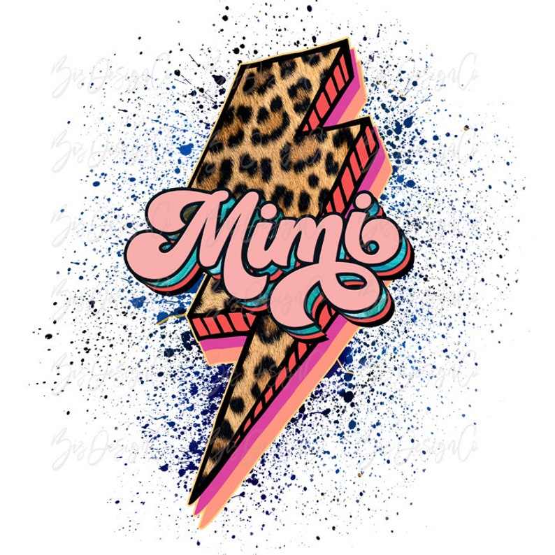 Retro Mimi Png Mimi Sublimation Designs Downloads Mama - Etsy