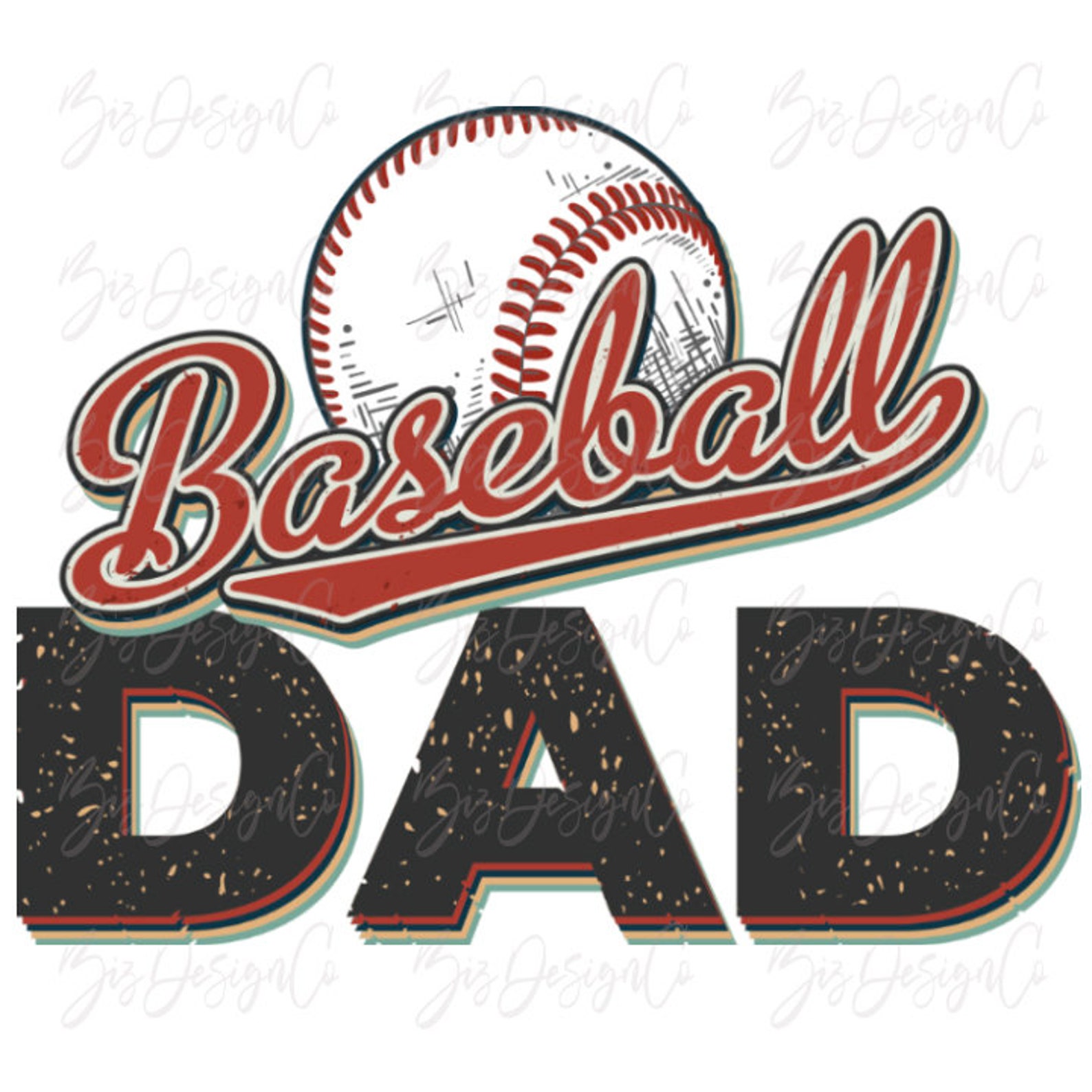 Retro Baseball Dad Png Vintage Baseball Sublimation Designs - Etsy