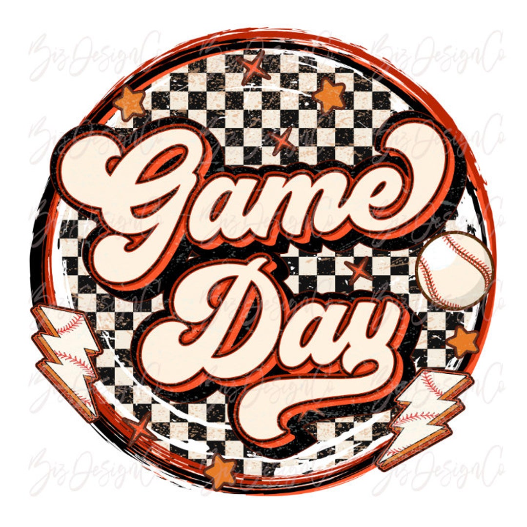 Baseball Game Day is the Best Day Png, Retro Baseball Sublimation ...