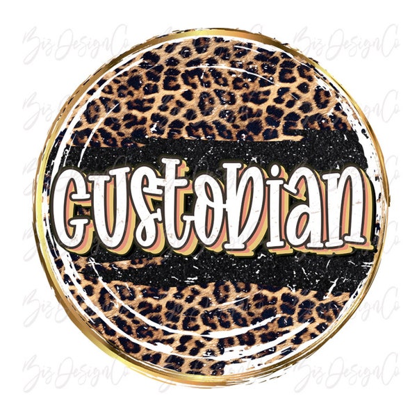 Custodian Clipart - Etsy