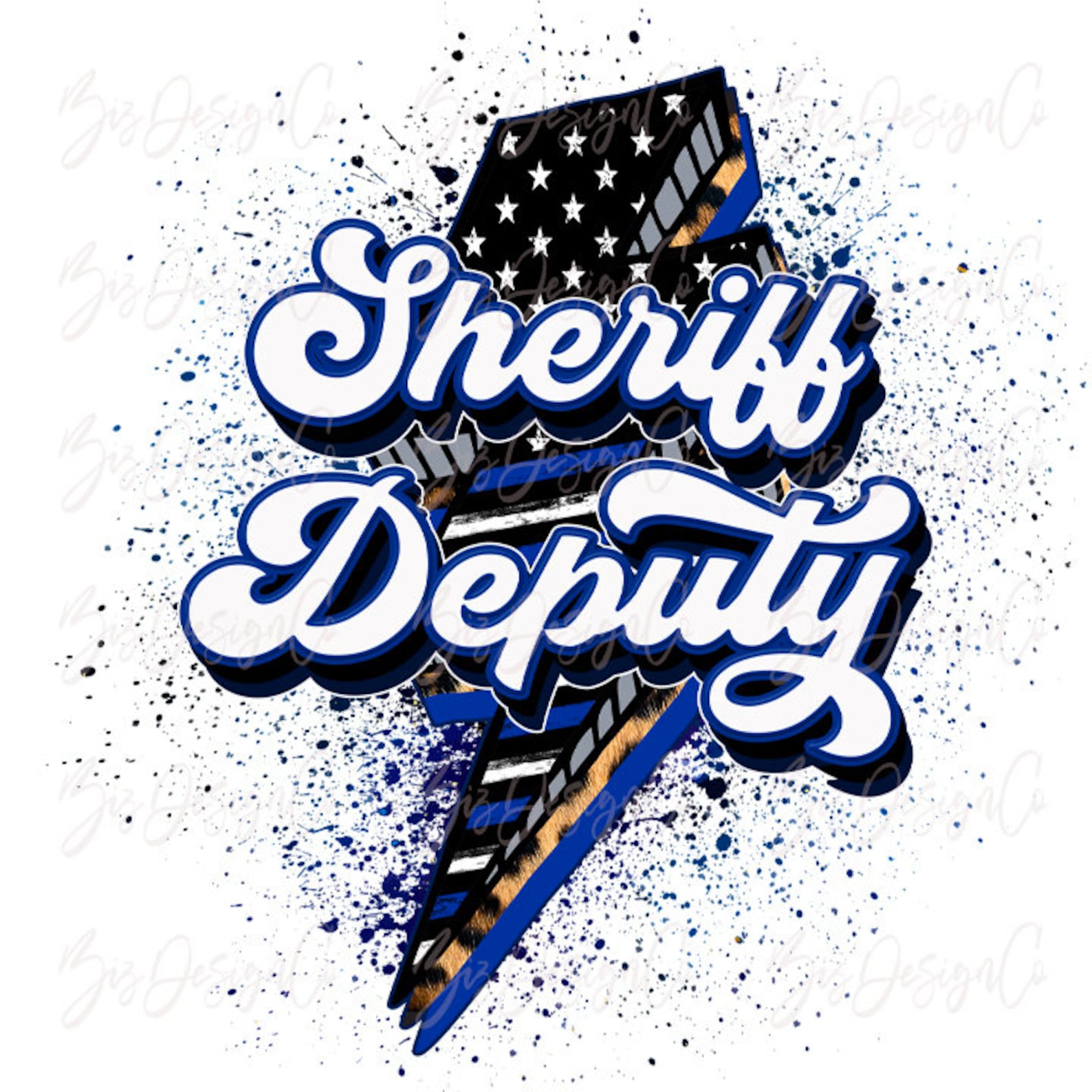Sheriff Deputy Png, 4th of July Sublimation Designs Downloads, Retro ...