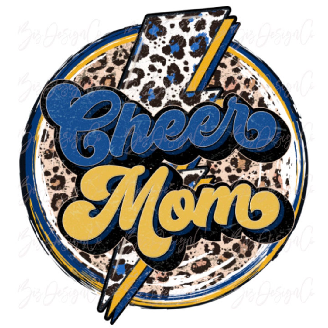 Cheer Mom Png, Leopard RETRO Mom Sublimation Designs Downloads, Mama ...