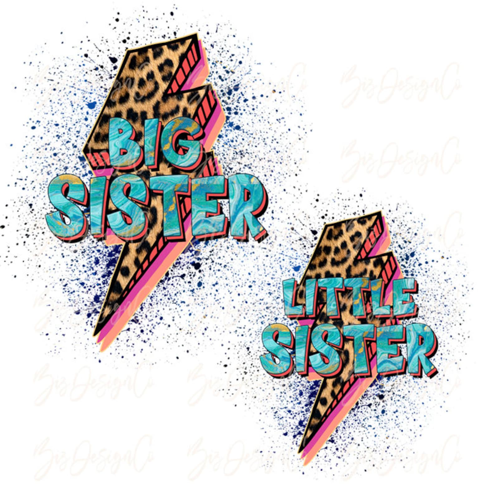 Big Sister Little Sister Png Print, Girl Sublimation Designs Downloads ...