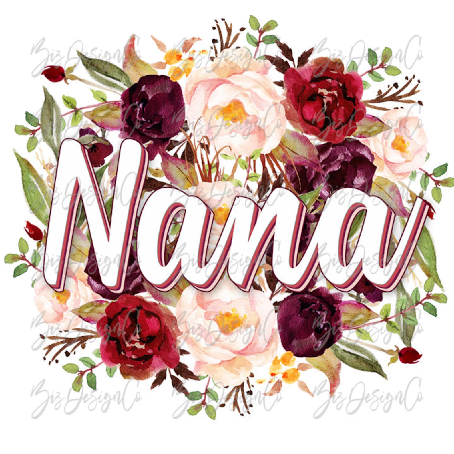 Nana Sublimation Designs Downloads Grandma Sublimation Files - Etsy