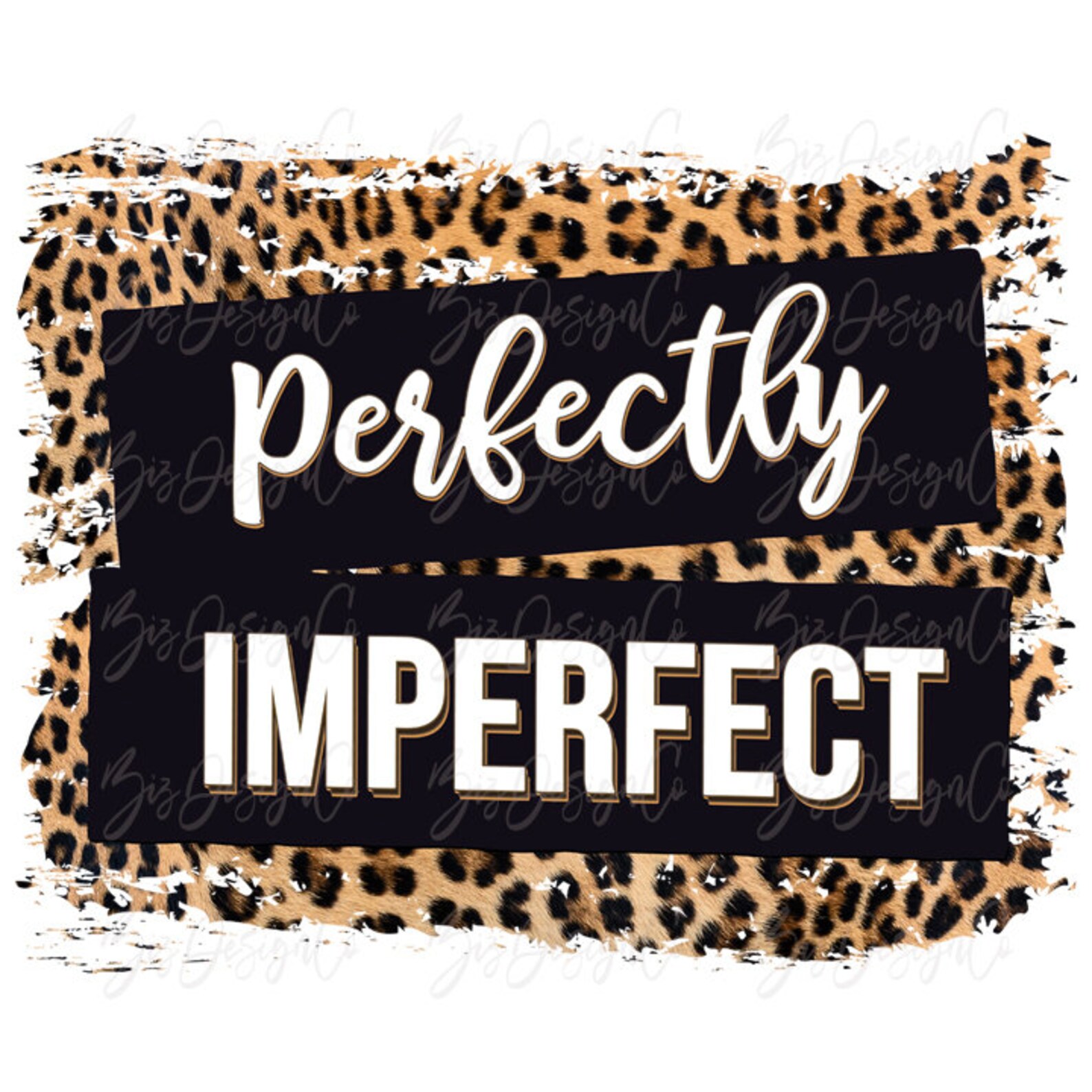 Perfectly Imperfect Leopard Png Cheetah Print Sublimation - Etsy