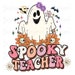 Spooky Teacher Png, Spooky Teacher Sublimation Designs Downloads ...