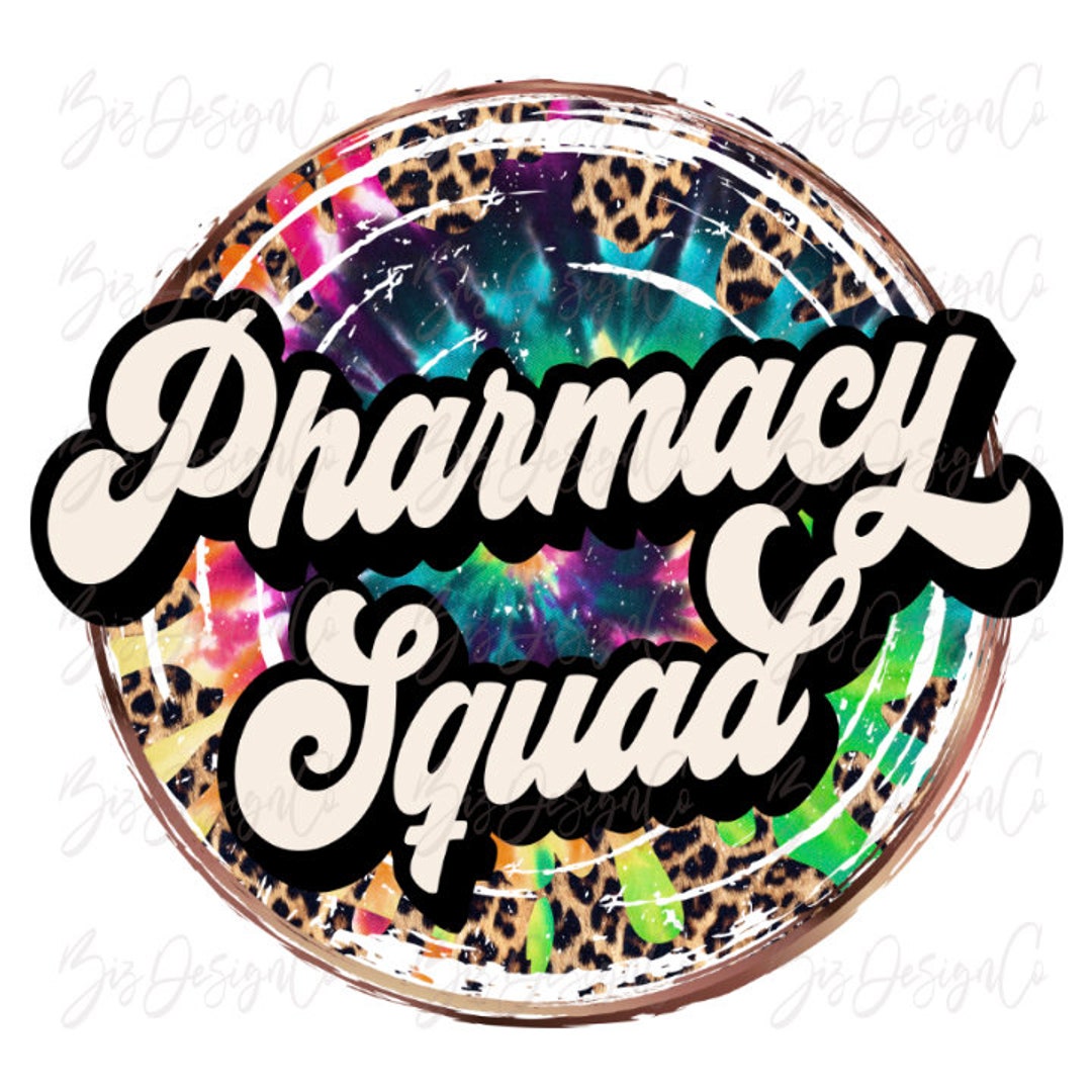 Pharmacy Squad Png, Leopard Pharmacist Sublimation Designs Downloads ...