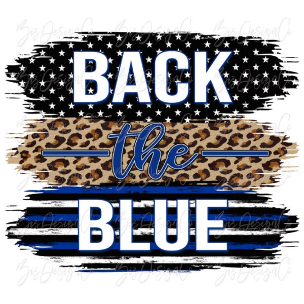 Back the Blue - Etsy