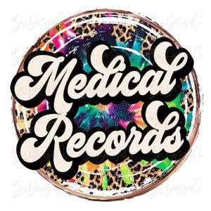 Medical Records Png, Leopard Medical Sublimation Designs Downloads ...