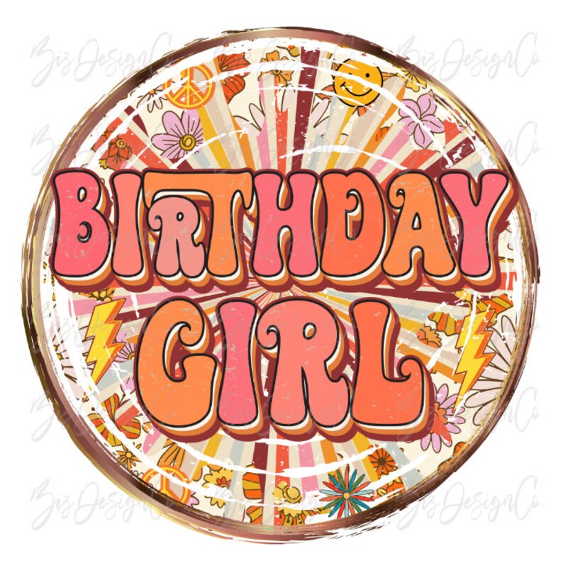Birthday Girl Png for Sublimation Girl Sublimation Designs - Etsy