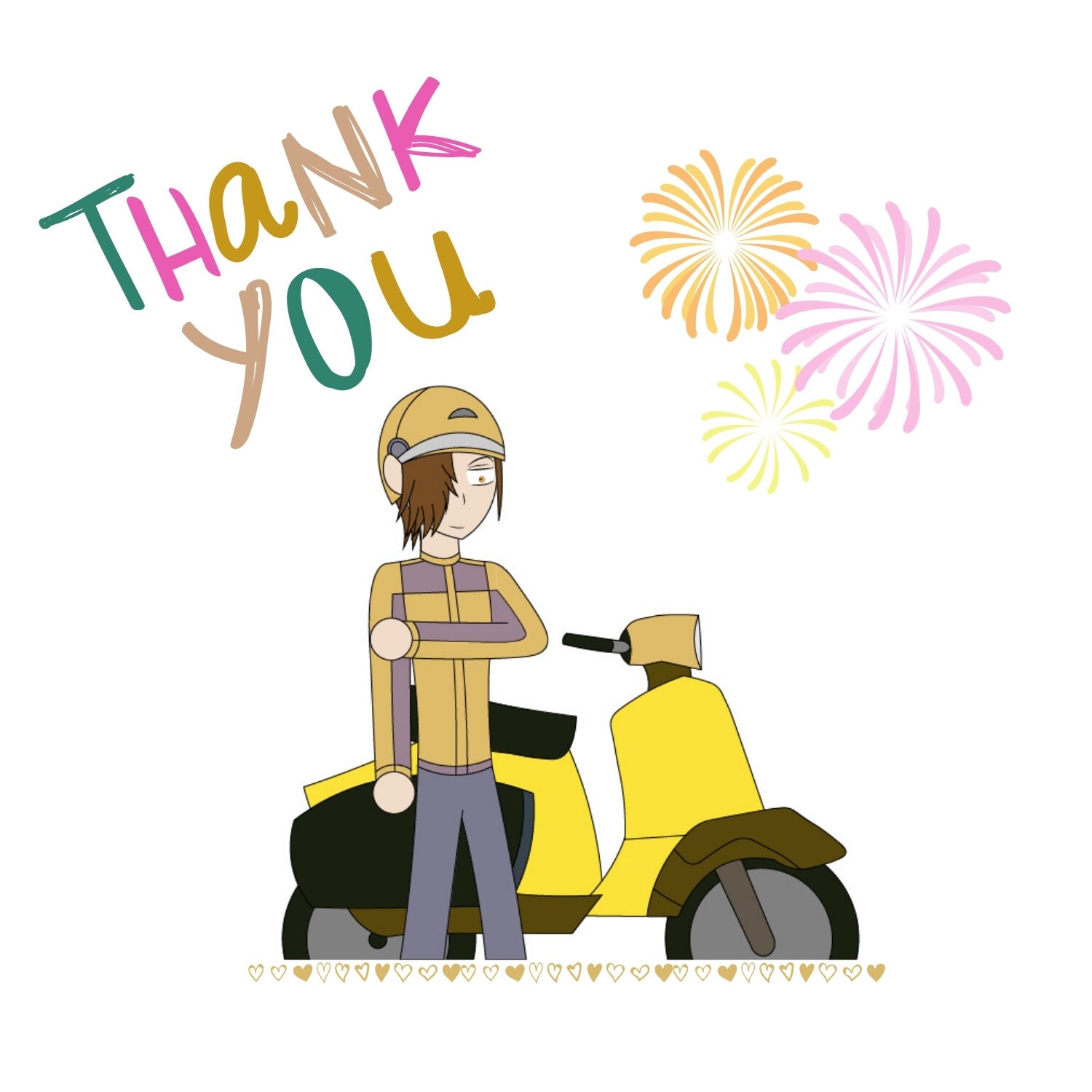 10 Thank You Cards Assorted Manga Art | Etsy